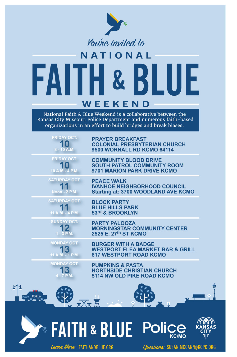 Faith & Blue 2025